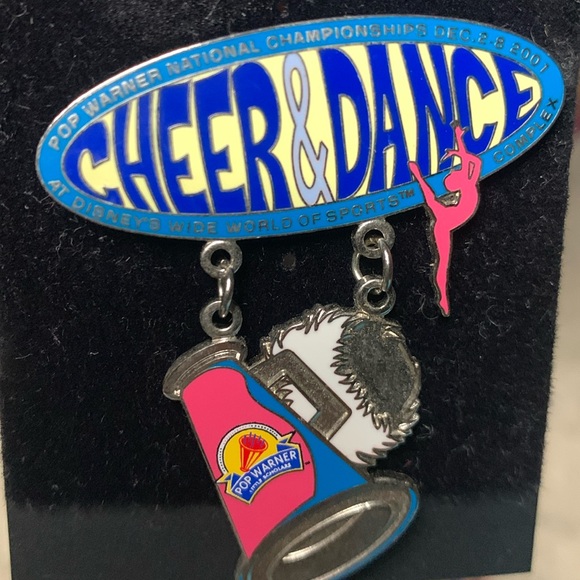 Disney | Jewelry | Disney Pin Rare Pop Warner Dance National ...